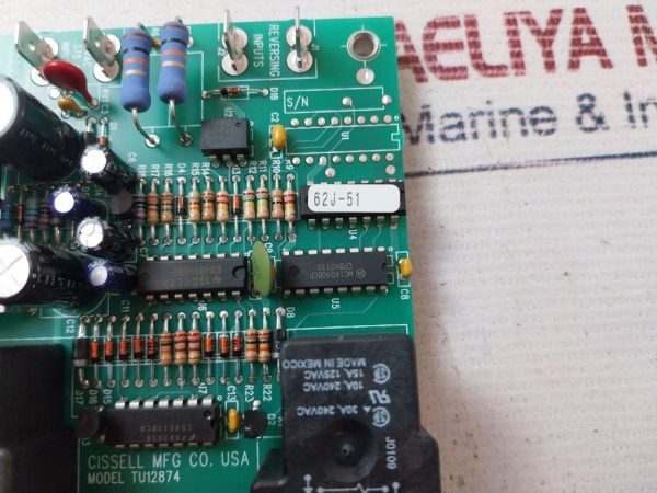 Cissell Tu12874 Solid State Reversing Timer Board - Aeliya Marine