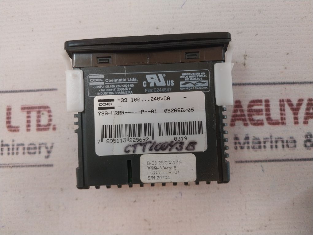 Coel Y39 Temperature Controller 0 T 50°c - Aeliya Marine
