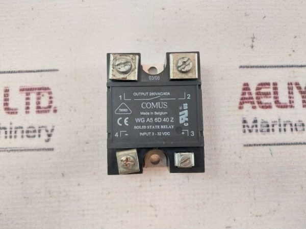 Comus Wg A5 6d 40 Z Solid State Relay - Aeliya Marine