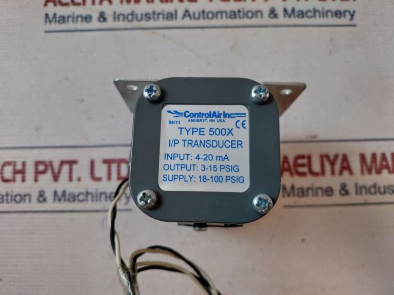 Controlair 500-ac I/p Transducer 4-20 Ma - Aeliya Marine