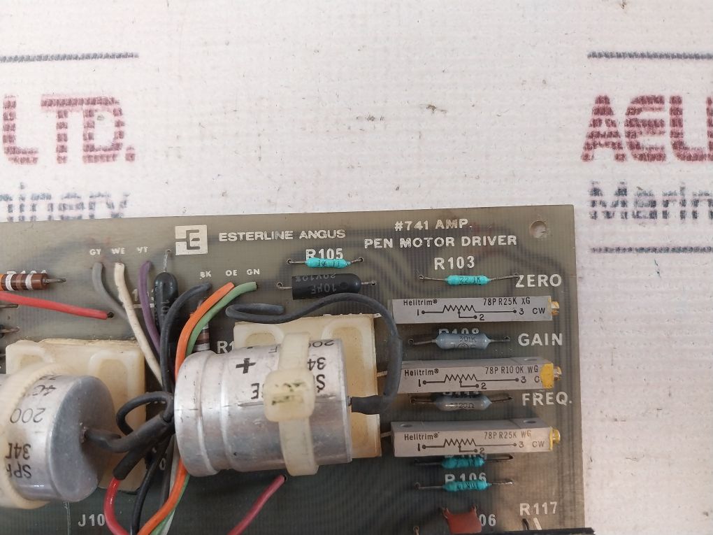 Esterline Angus 741 Amp Pen Motor Driver - Aeliya Marine