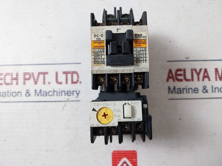 Fuji Electric Sc 13aa Magnetic Contactor With Tr13d Thermal Overload ...