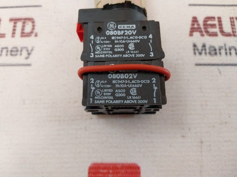 General Electric 080bf20v 2 Pos.joystick Ip65 - Aeliya Marine