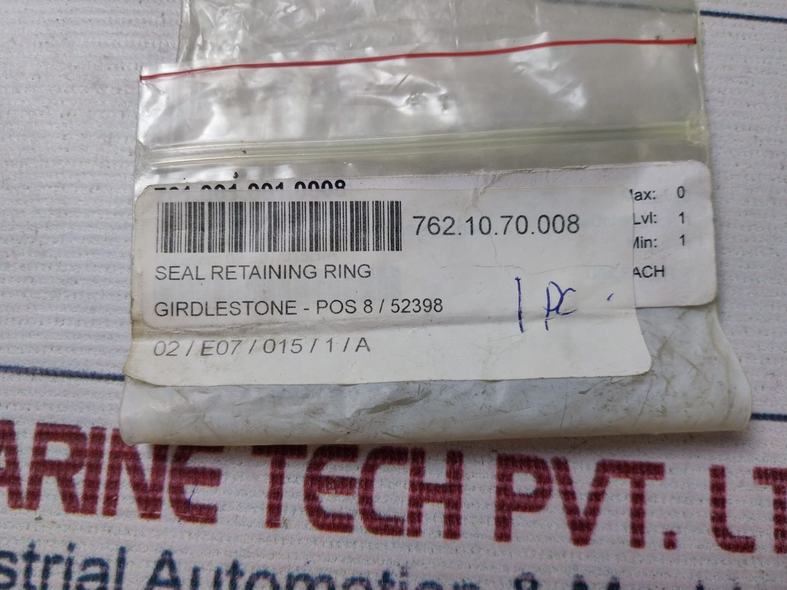 Girdlestone Weir Pumps Seal Retaining Ring - Aeliya Marine