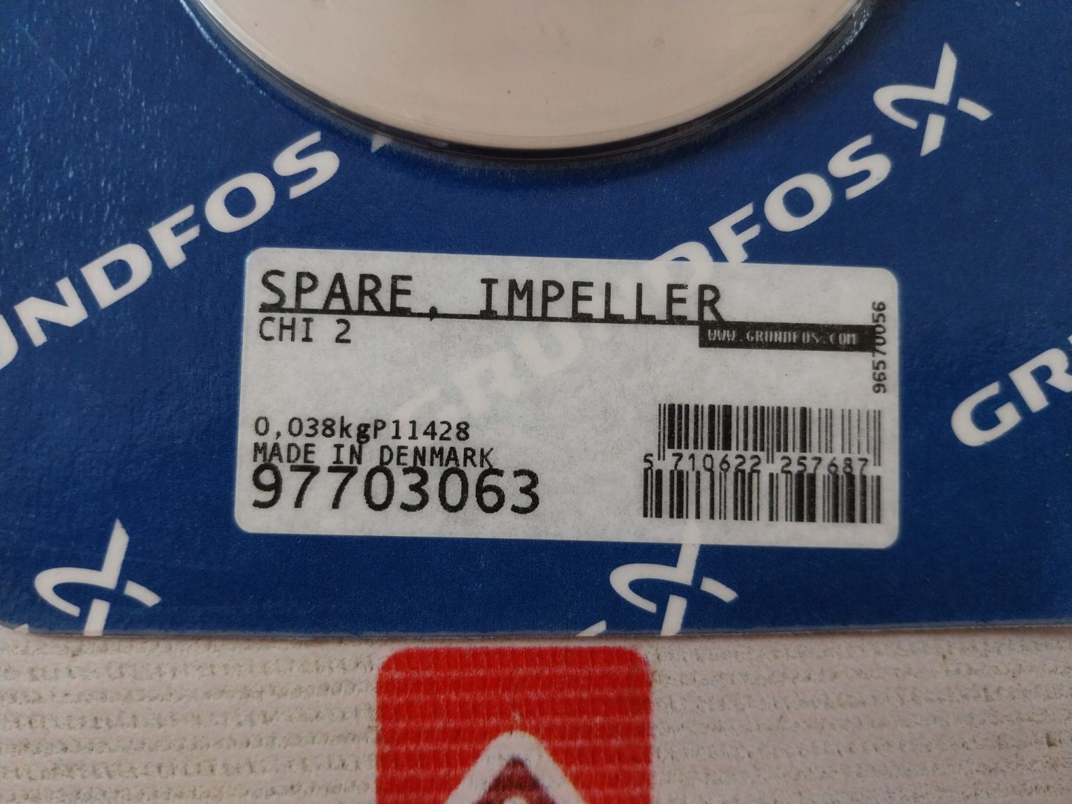 Grundfos 97703063 Impeller Spare P11428 - Aeliya Marine