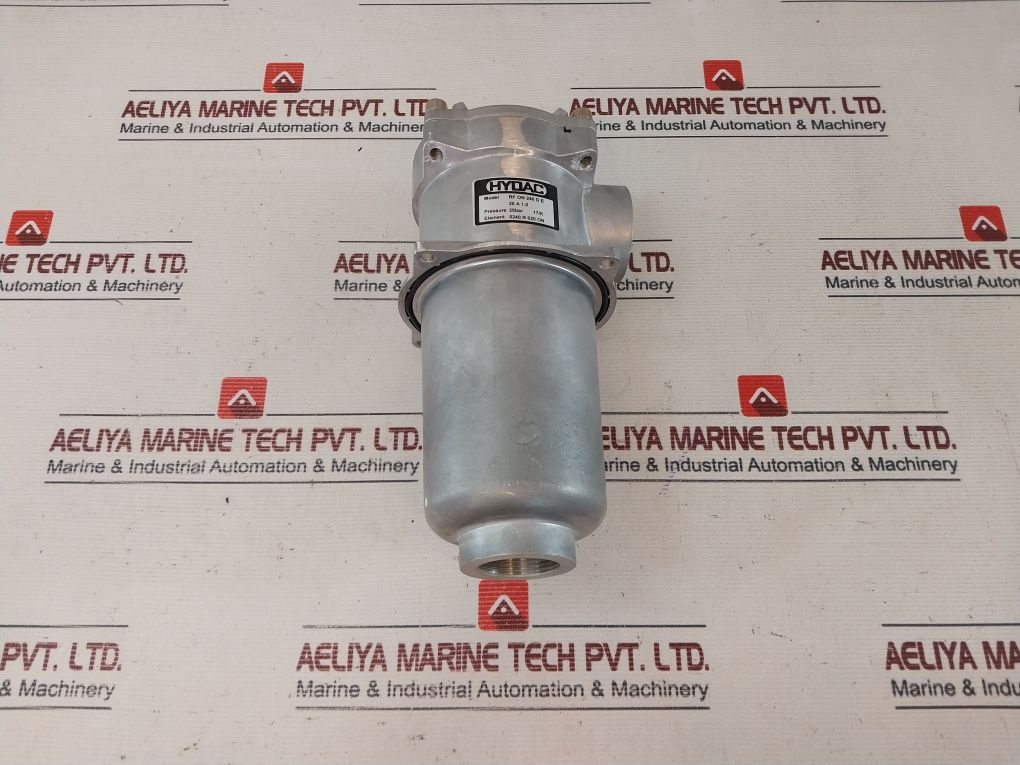 Hydac Rf On 240 D E Return Filter 25 Bar - Aeliya Marine