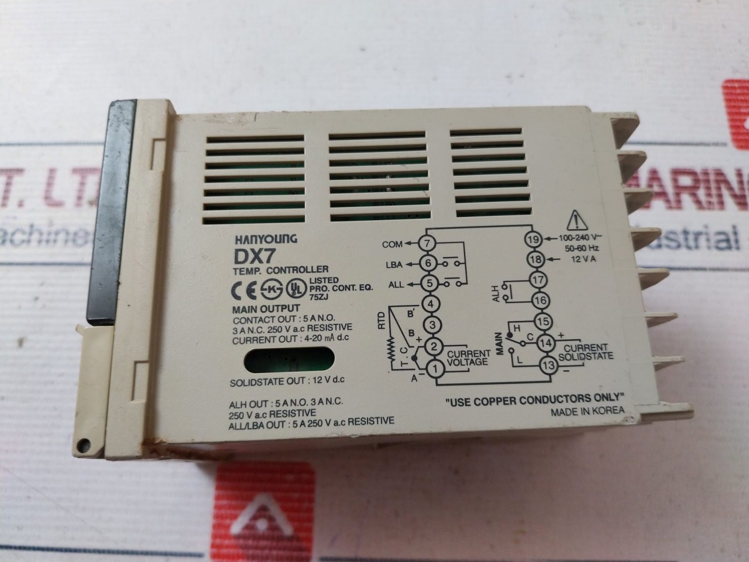 Hanyoung Dx7-pmwnr Digital Temperature Controller - Aeliya Marine