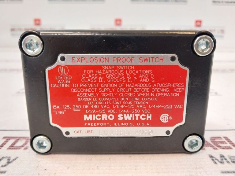Honeywell Ex-ar800 Explosion Proof Limit Switch - Aeliya Marine