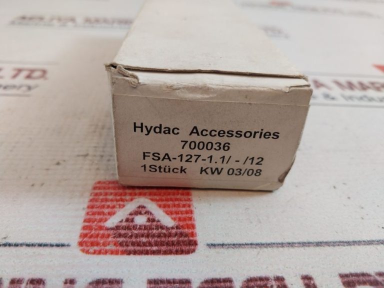 Hydac Fsa-127-1.1/-/12 Fluid Level Gauge - Aeliya Marine
