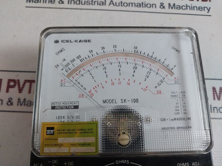 Icel-Kaise Sk-100 Analog Multimeter - Aeliya Marine