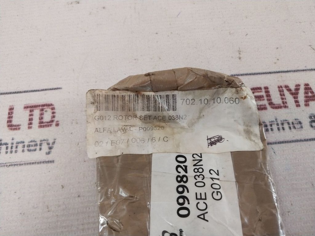 alfa laval 099820 rotor set - imo pump - Aeliya Marine
