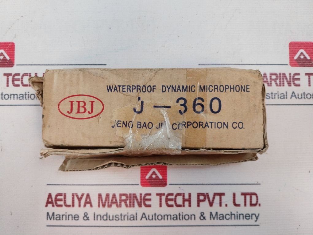 Jbj Imp. 600ω Waterproof Dynamic Microphone - Aeliya Marine