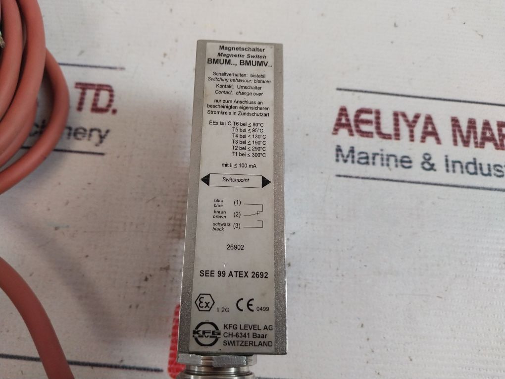 Kfg Level Kd-24391/1 Magnetic Switch 130°C - Aeliya Marine