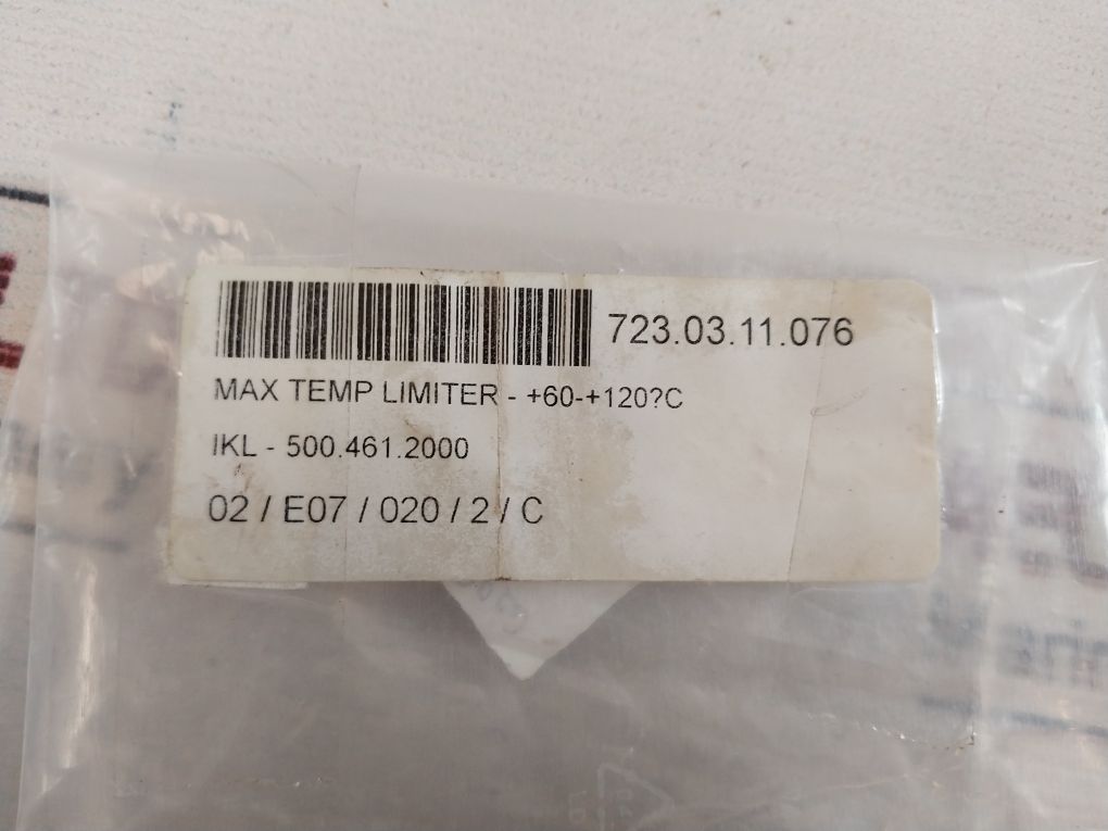 Koch Tb-vi Temperature Limiter 30-90°c - Aeliya Marine