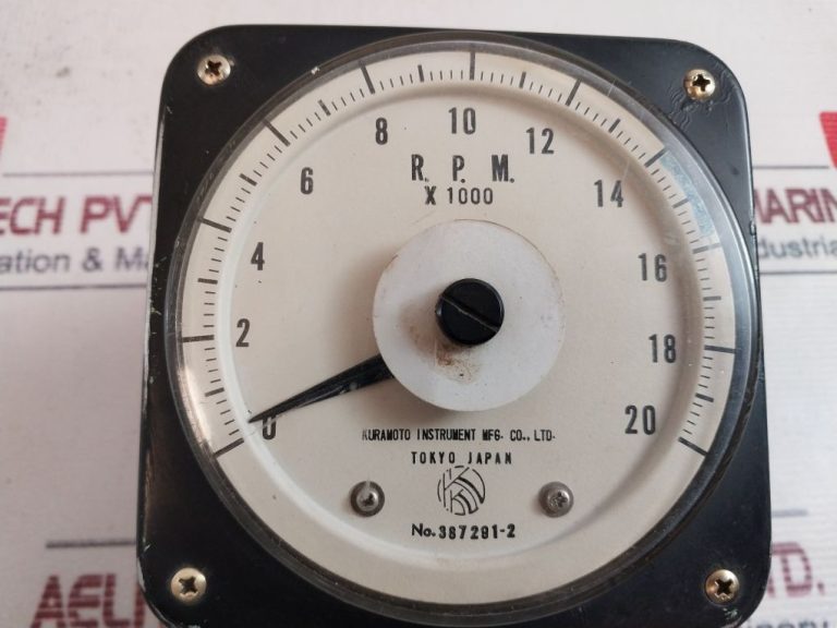 Kuramoto Instrument 387291-2 Rpm Meter - Aeliya Marine
