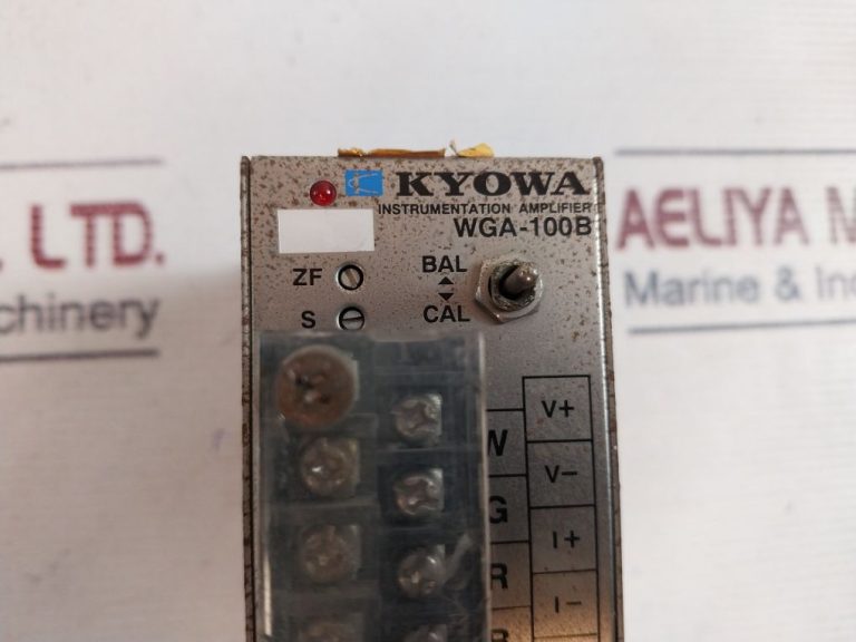 Kyowa Wga-100b Instrumentation Amplifier - Aeliya Marine