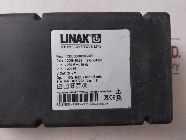 Linak Cbd3b004200-309 Controller Power Supply - Aeliya Marine