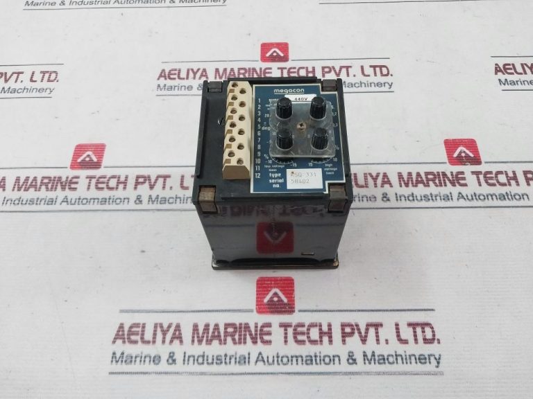 Megacon Ksq 331 Synchronising Relay 440v - Aeliya Marine