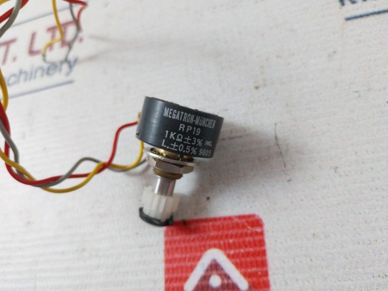 Megatron-munchen Rp19 Potentiometer 1k Ohm ± 3% Pat - Aeliya Marine