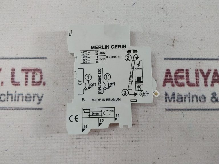 Merlin Gerin 26924 Auxiliary Contact Switch - Aeliya Marine