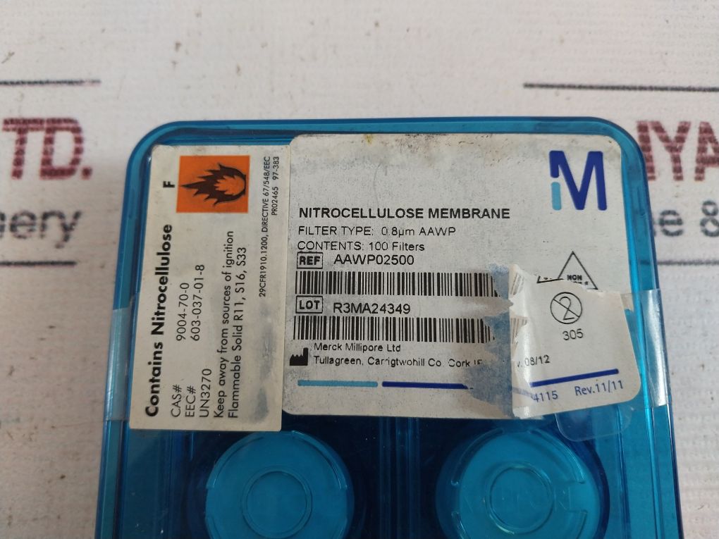 Millipore 0.8 μM Aawp Filters Papers - Aeliya Marine