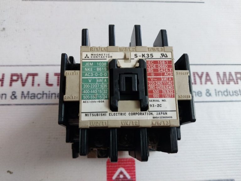 Mitsubishi S-k35 Magnetic Contactor - Aeliya Marine