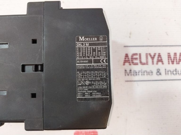 Moeller Dil 2m 3 Pole Contactor - Aeliya Marine