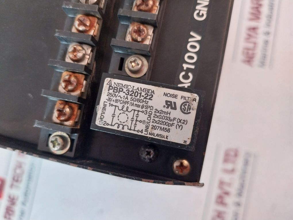 Nemic-lambda Pbp-3201-22 Noise Filter - Aeliya Marine