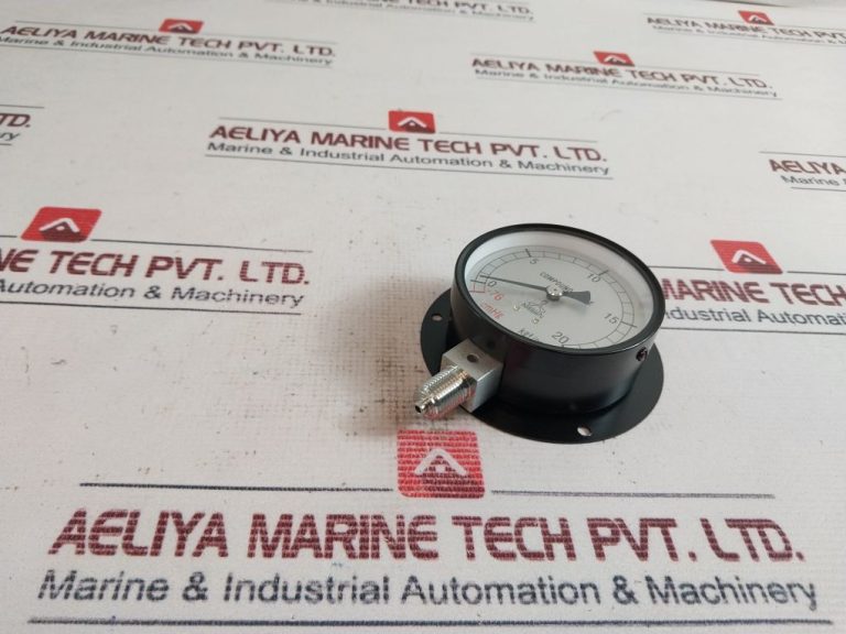 Nisshin 0-20 Kgf/Cm2 Pressure Gauge - Aeliya Marine