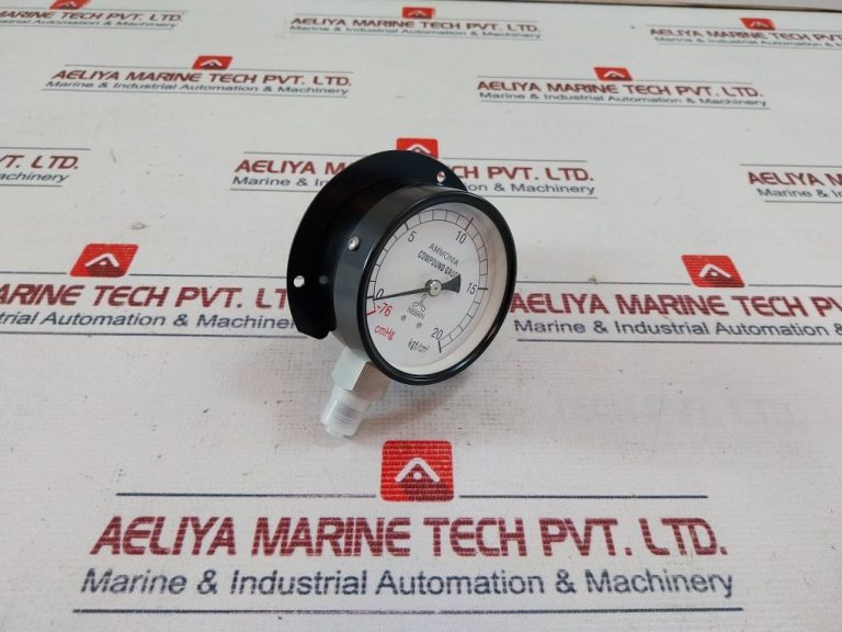 Nisshin 0-20 Kgf/cm2 Pressure Gauge - Aeliya Marine