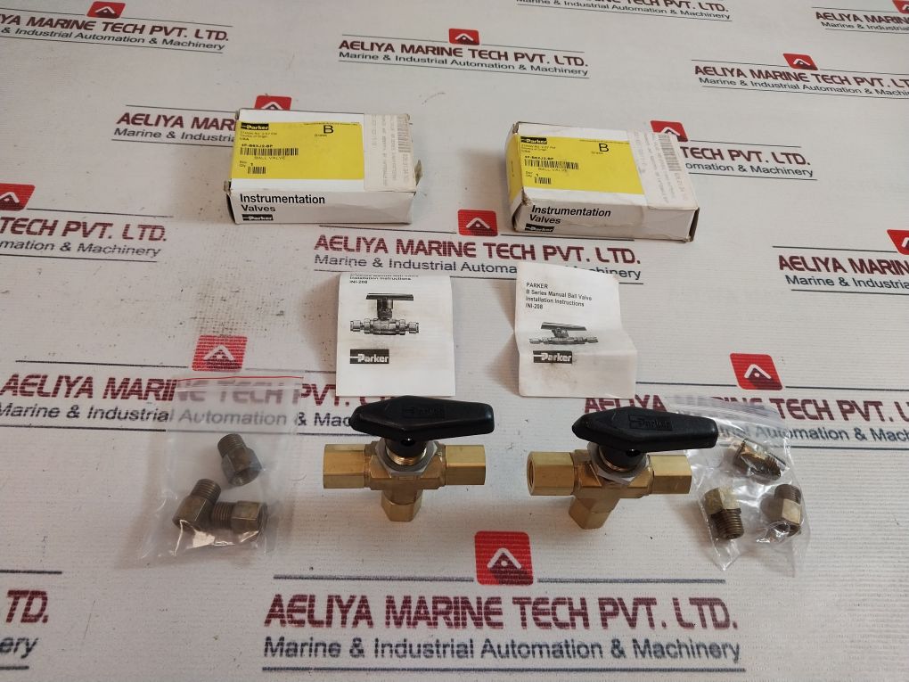 Parker 4f-b6xj2-bp Ball Valve - Aeliya Marine