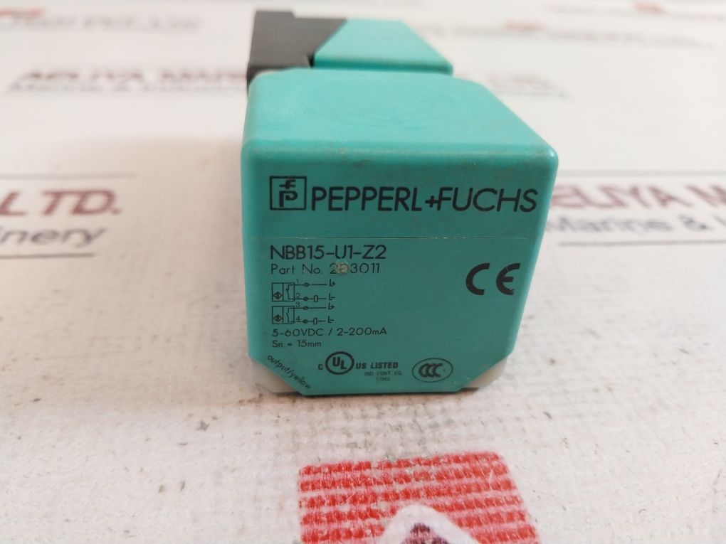 Pepperl Fuchs Nbb15 U1 Z2 Proximity Sensor 203011 Aeliya Marine