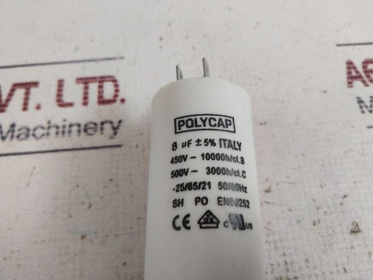 Polycap 8 Μf ± 5% Capacitor 50/60hz - Aeliya Marine