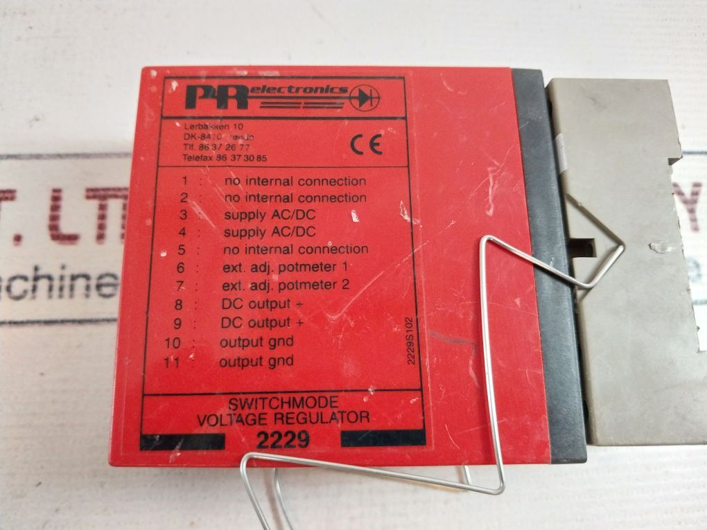 Pr Electronics 2229 A05 Switchmode Voltage Regulator With Base 5v ...