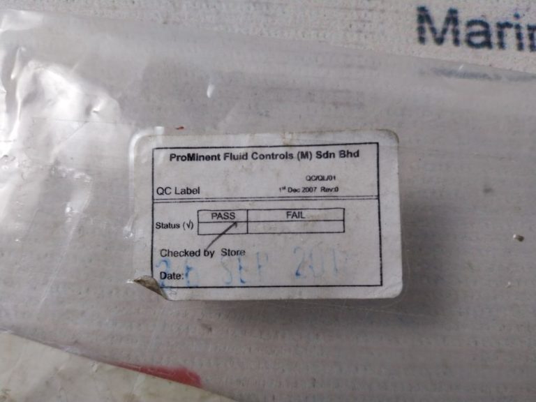 Prominent 924593 Injection Valve - Aeliya Marine