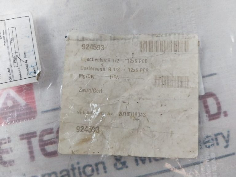 Prominent 924593 Injection Valve - Aeliya Marine