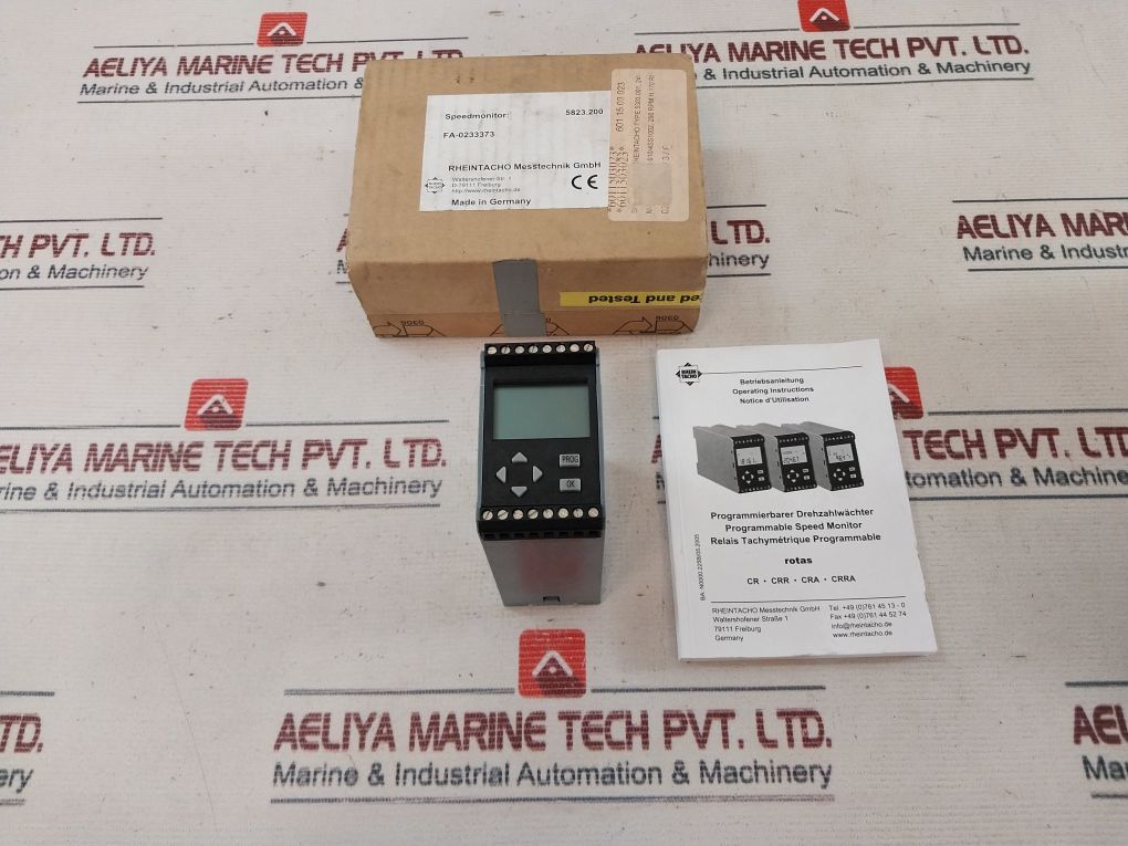 Rheintacho 5823.200 Programmable Speed Monitor 20ma - Aeliya Marine
