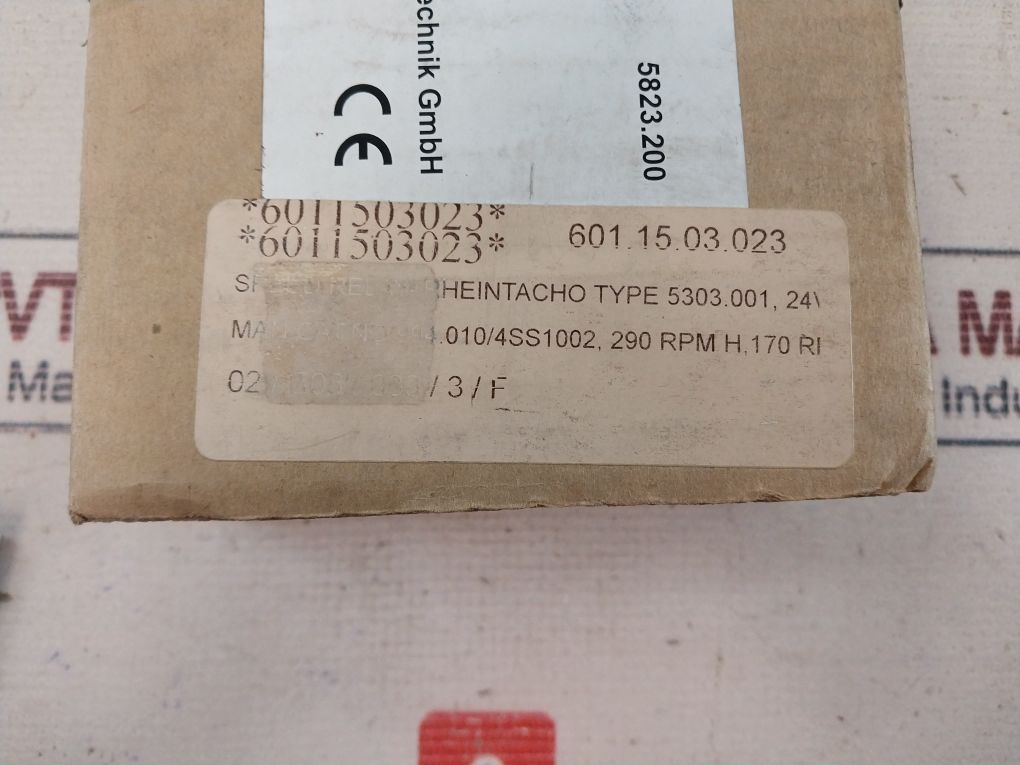 Rheintacho 5823.200 Programmable Speed Monitor 20ma - Aeliya Marine