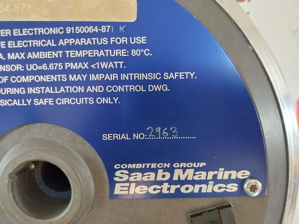Saab Marine 9150064-871k Transmitter Electronic 80°c - Aeliya Marine