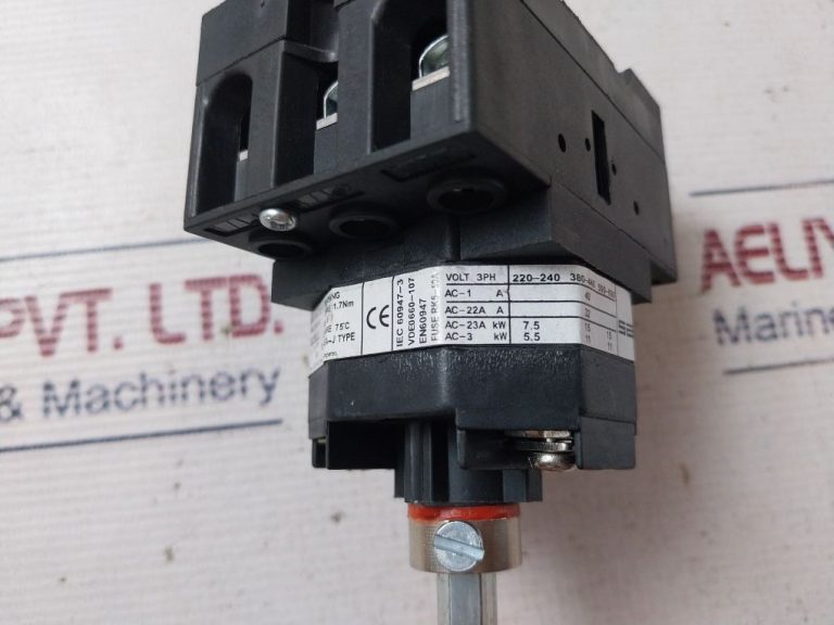 Salzer Lb232 Lb Switch Door Interlock 32a 600v Ac - Aeliya Marine