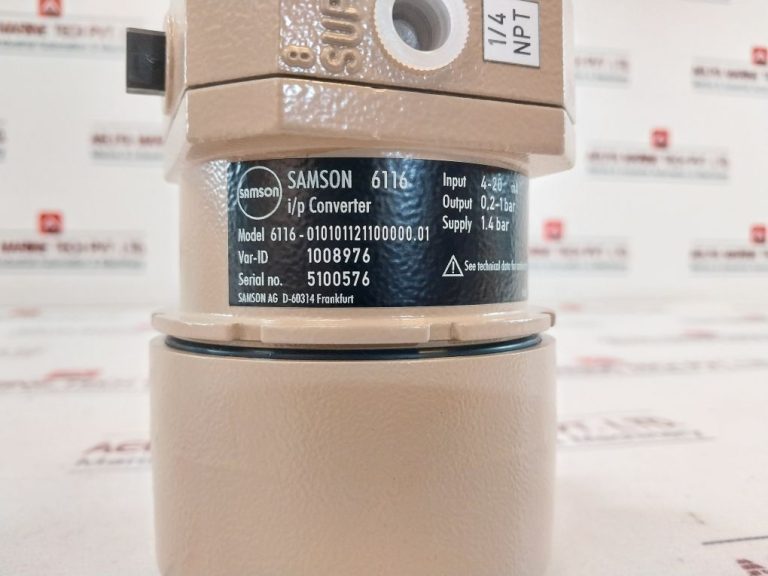 Samson 6116 I/p Converter - Aeliya Marine