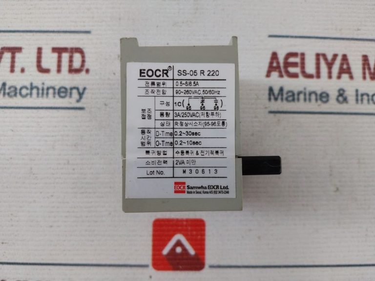 Samwha Eocr-Ss Overload Relay - Aeliya Marine
