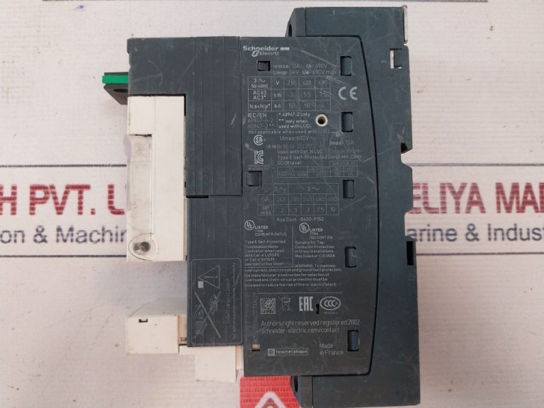 Schneider Electric Telemecanique Luca12bl Standard Control Unit With ...