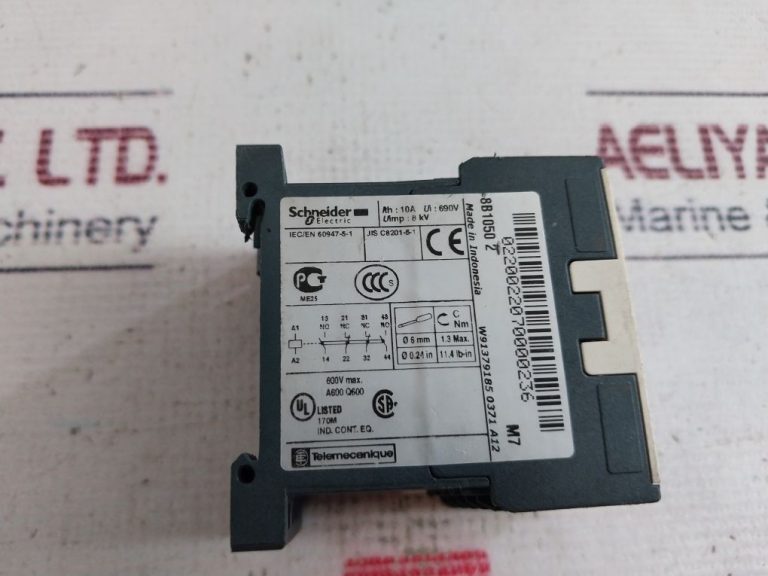 Schneider Electric Telemecanique Ca2kn 22m7 Control Relay 220/230v 50 ...