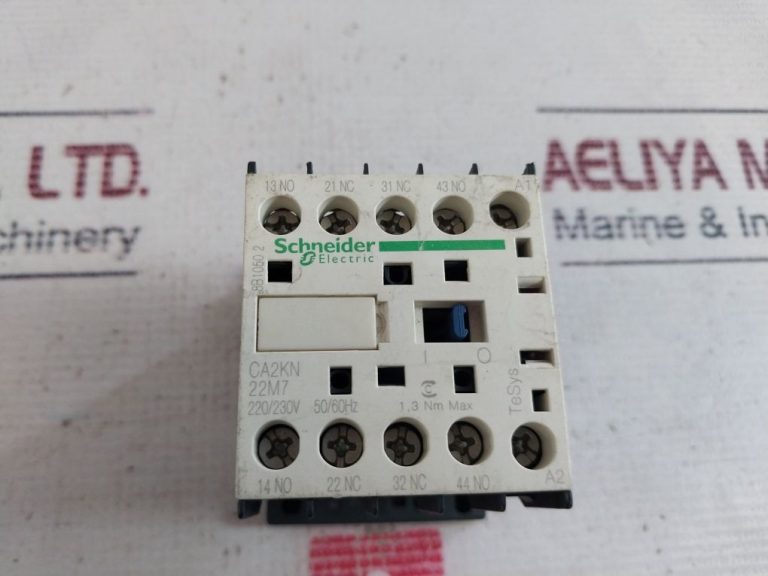 Schneider Electric Telemecanique Ca2kn 22m7 Control Relay 220/230v 50 ...