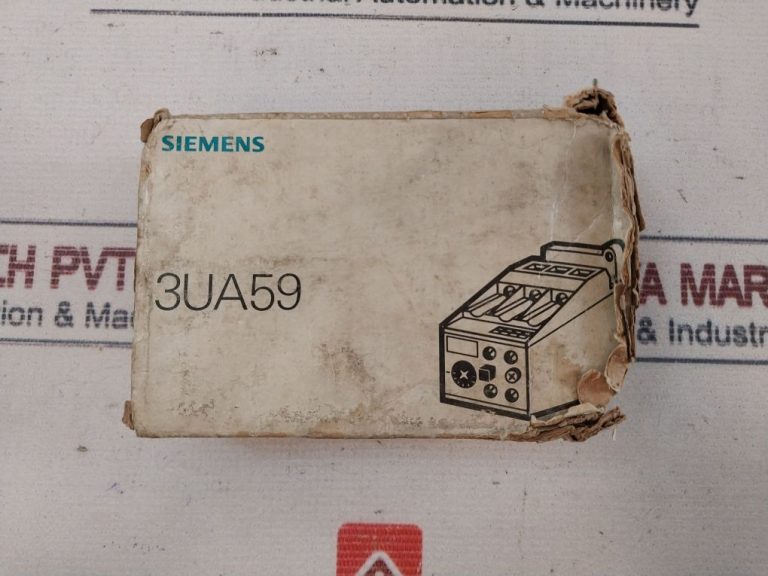 Siemens 3ua59 00-2p Overload Relay 600vac - Aeliya Marine
