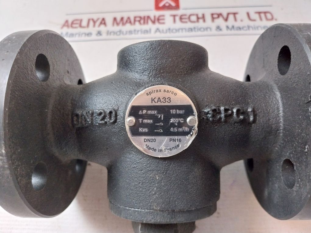 Spirax Sarco Ka33 Steam Valve 200°c - Aeliya Marine