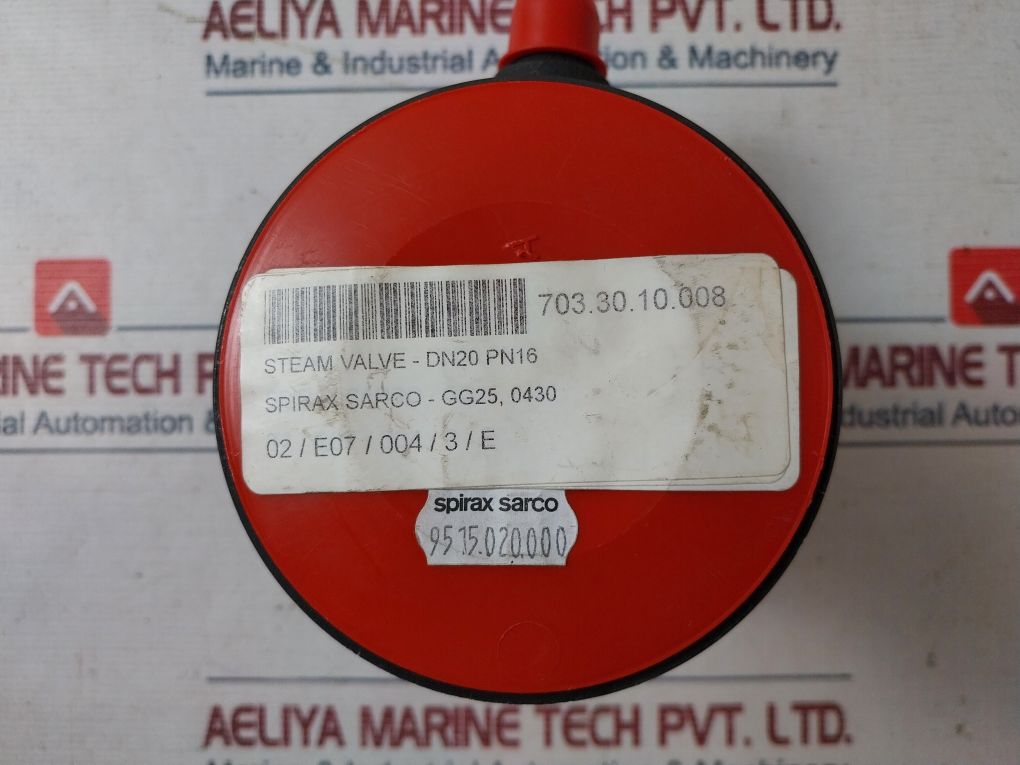 Spirax Sarco Ka33 Steam Valve 200°c - Aeliya Marine