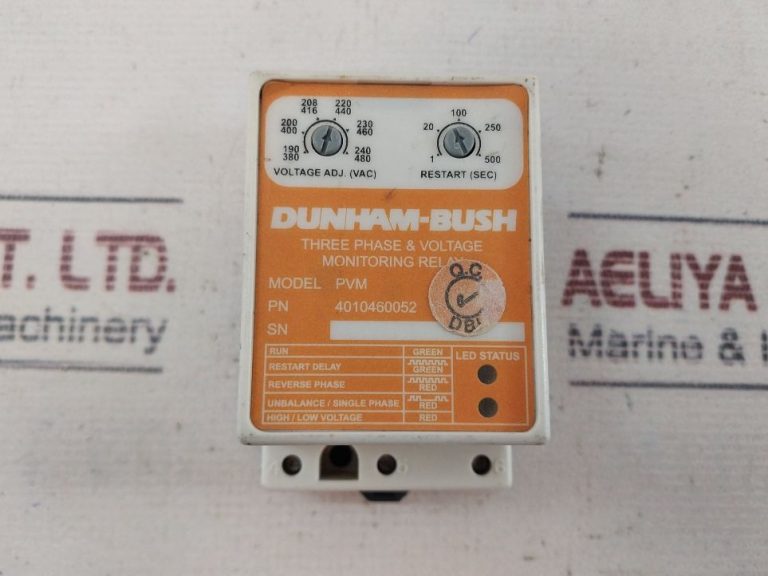 Symcom 460-l Three Phase Voltage Monitoring Relay - Aeliya Marine