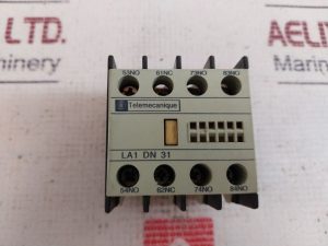 Telemecanique La1 Dn31 Auxiliary Contact Block - Aeliya Marine
